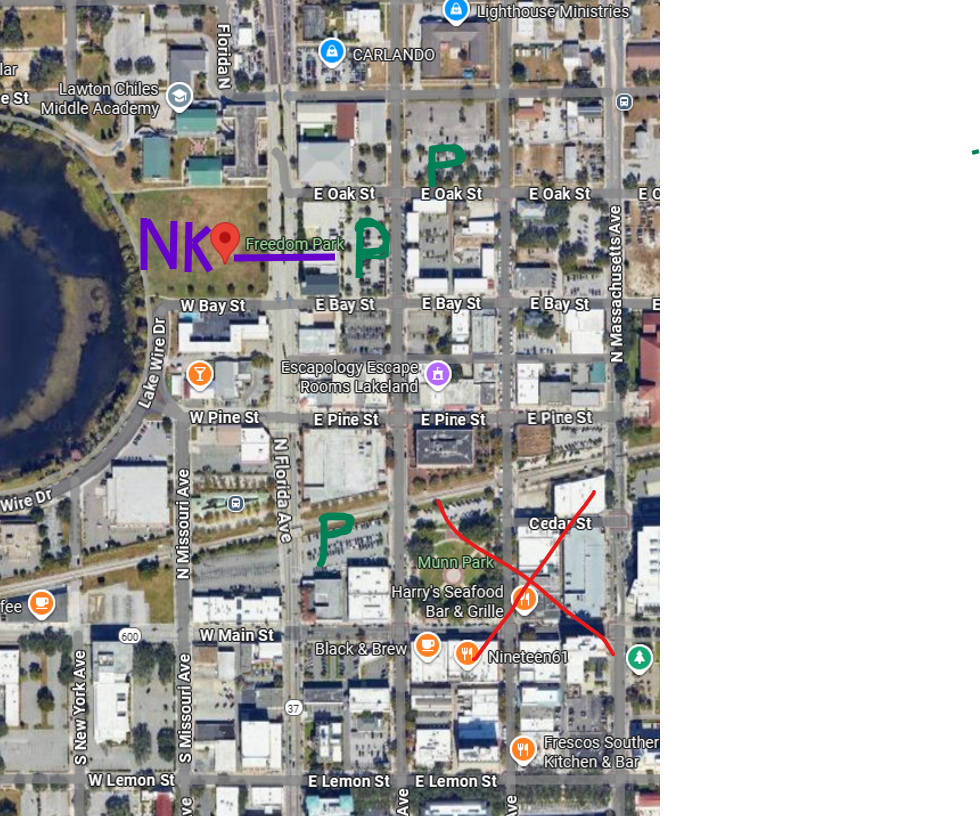 No Kings Lakeland : Freedom Park : 1PM – 3PM